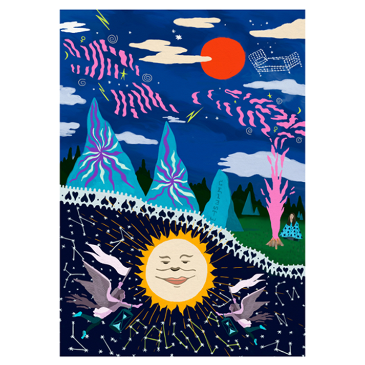 Celeste Album Art Poster – Fallulah Shop